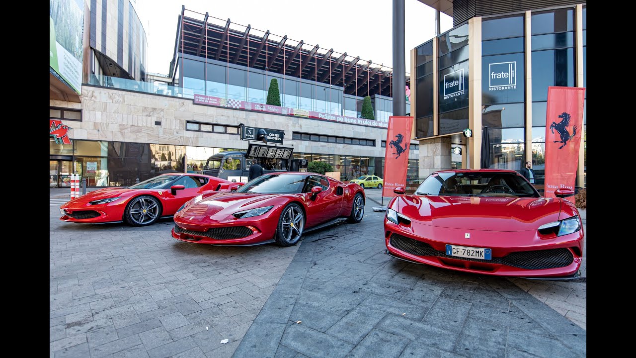 Esperienza Ferrari with 296GTB in Romania - YouTube