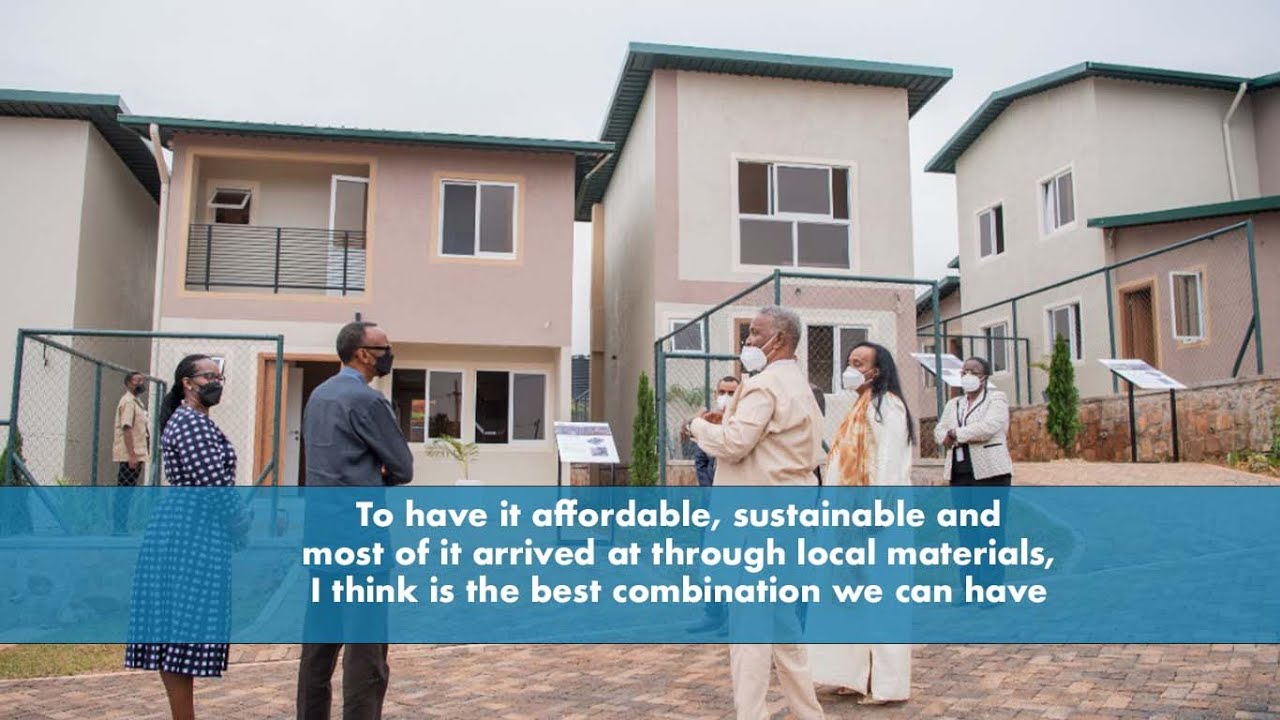 Launch of Bwiza Riverside Homes | Remarks by President Kagame - YouTube