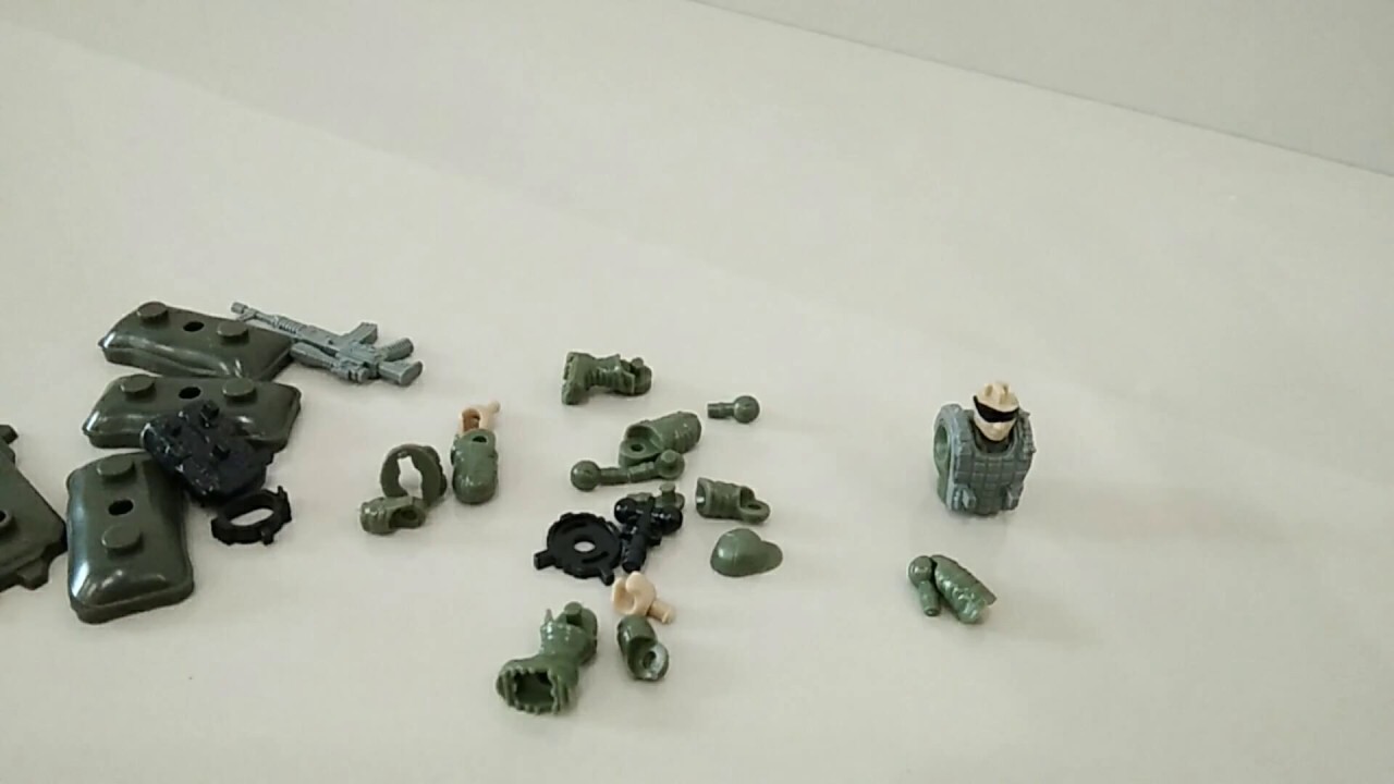 STOP MOTION: Military Special Force Blocks - 2coshop Haul - YouTube