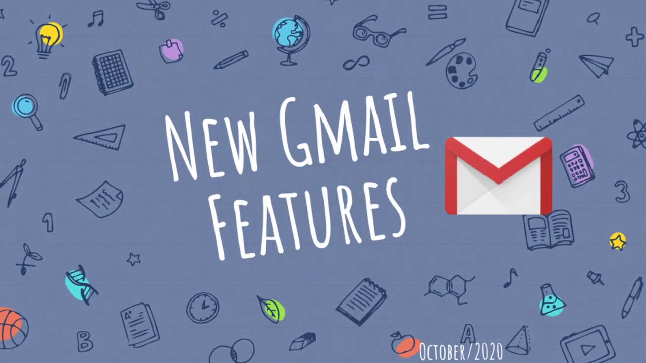 Gmail: new features October 2020 - YouTube