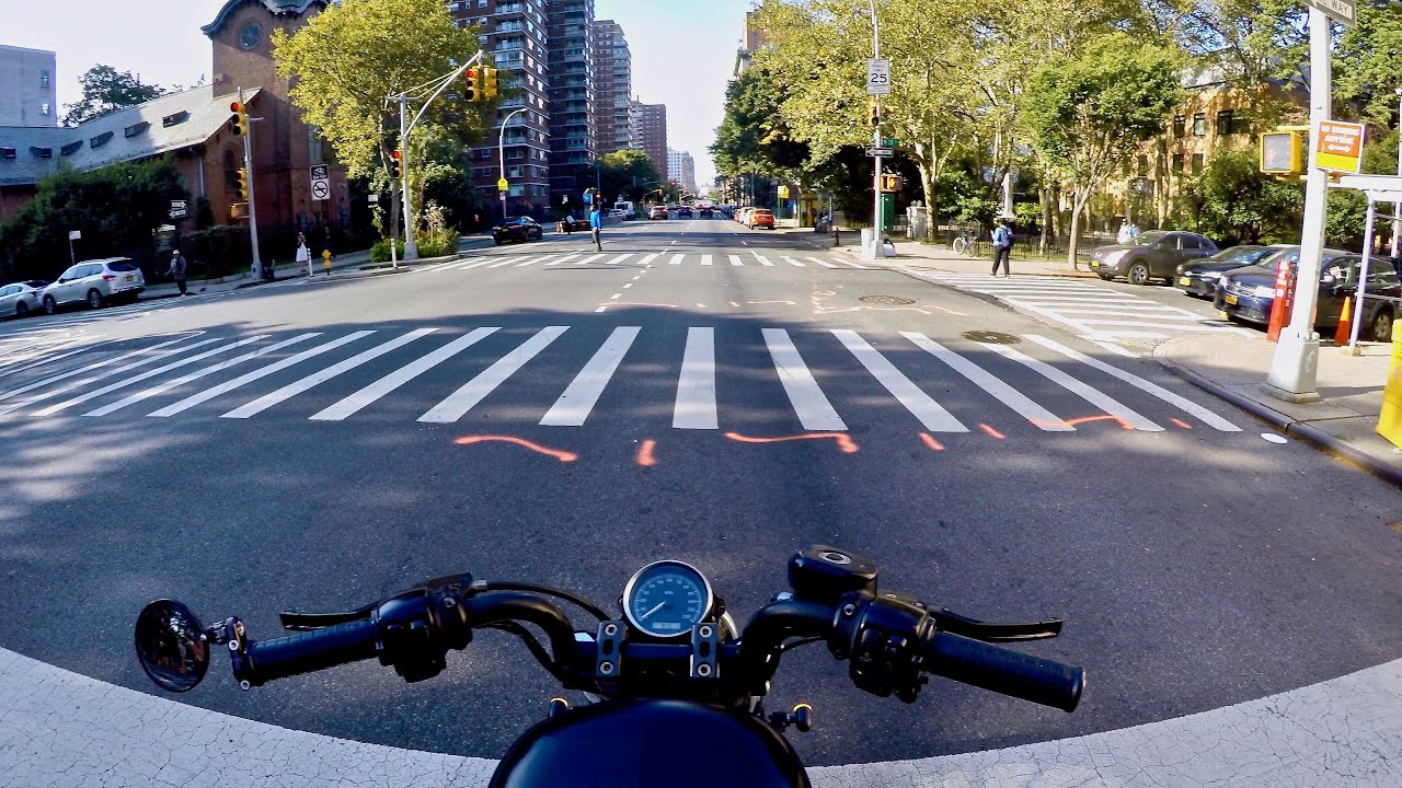 Fast Ride into NYC - YouTube