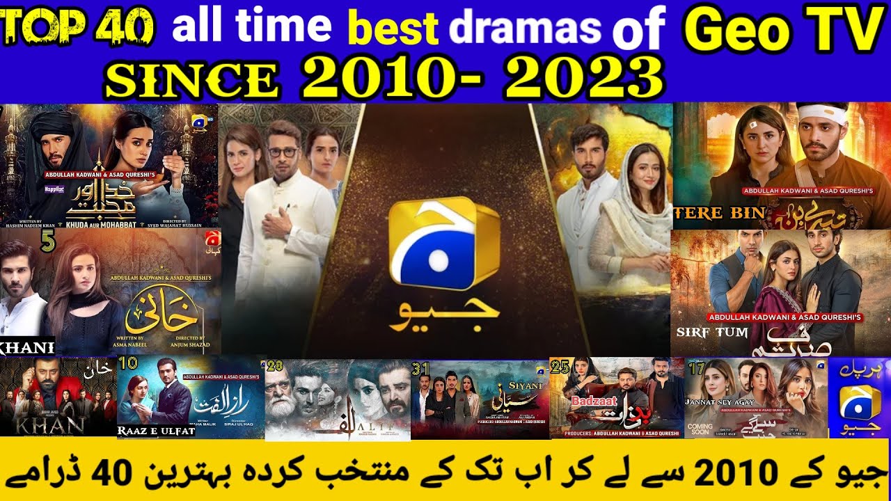 "Ultimate Countdown: Top 40 Geo TV Channel Dramas You Cannot Miss ...