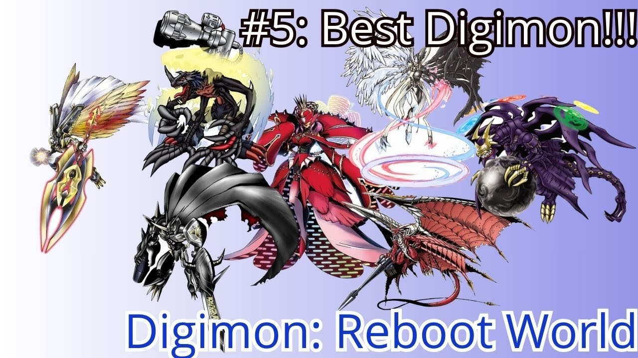 Best Ultra Digimon Vaccine | Data | Virus - Digimon: Reboot World - YouTube