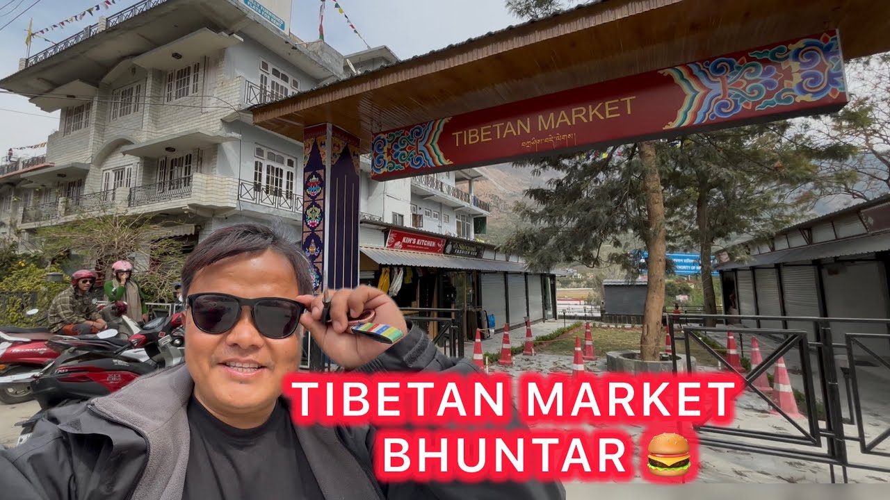 TIBETAN MARKET BHUNTAR 🍔🛍️| #tibetanvlogger #tour #bhuntar #market # ...