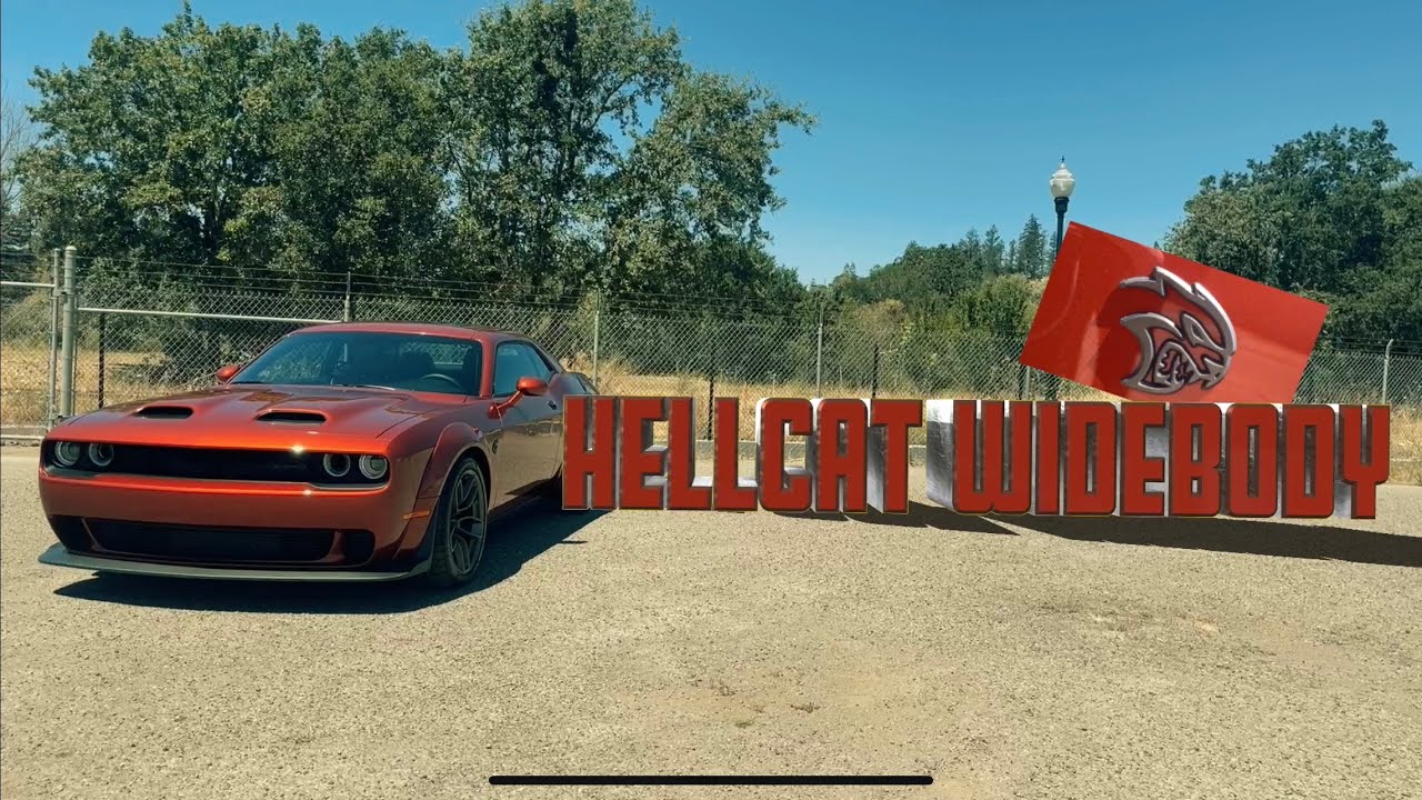‘22 Challenger HellCat WideBody in Sinamon stick w/ Black/ Sepia ...