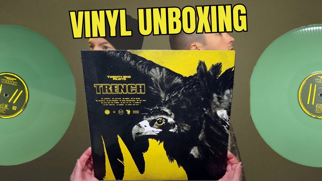 VINYL UNBOXING: TWENTY ONE PILOTS – TRENCH | EXCLUSIVE OLIVE VINYL ...