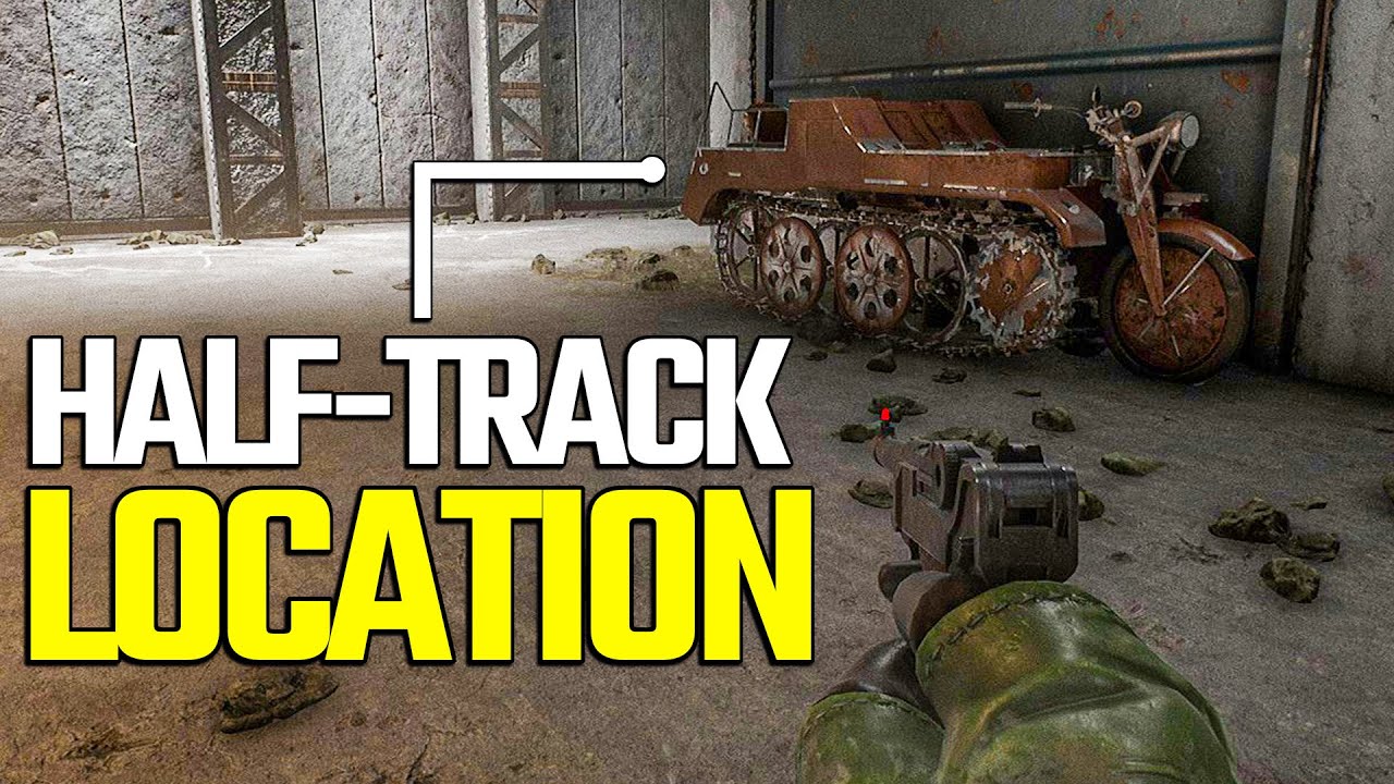 Half-Track Bike Location - Marauders Repo Man Contract! - YouTube