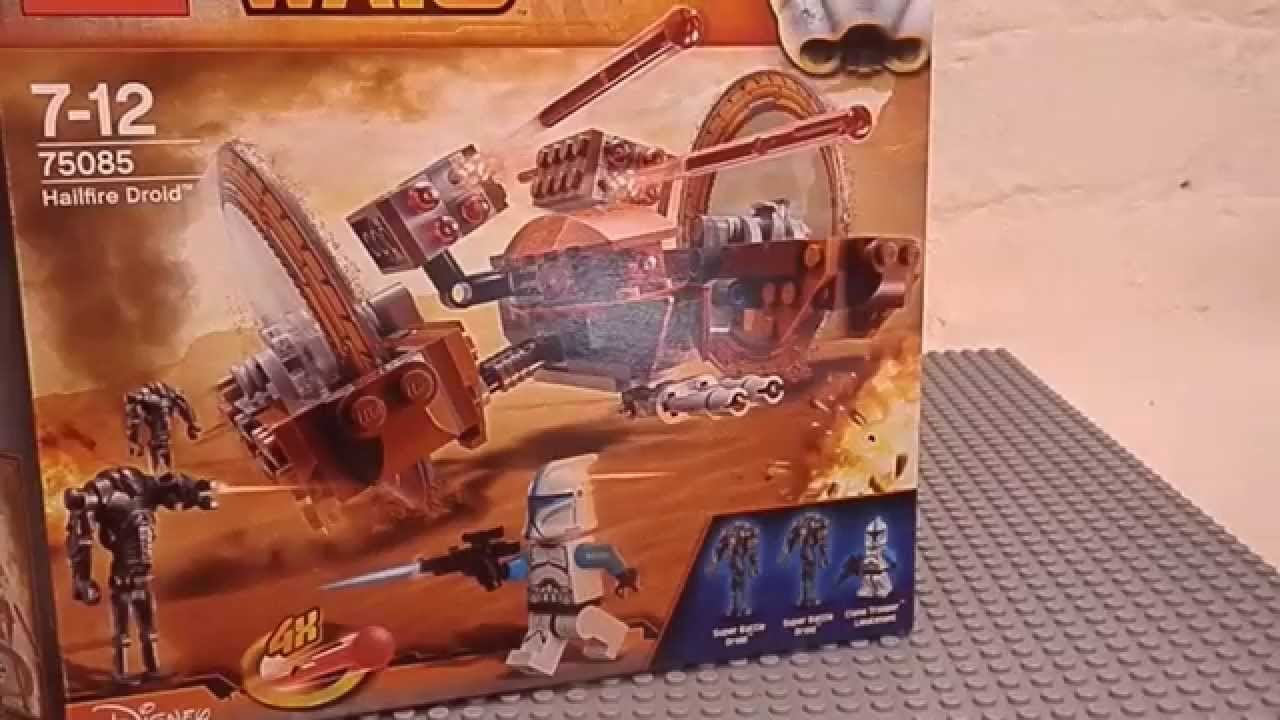 Lego Star Wars Hailfire Droid 75085 Review - YouTube