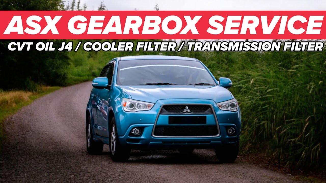 Mitsubishi ASX Servis Gearbox - Tukar CVT Oil & Filter #asx #lancer # ...