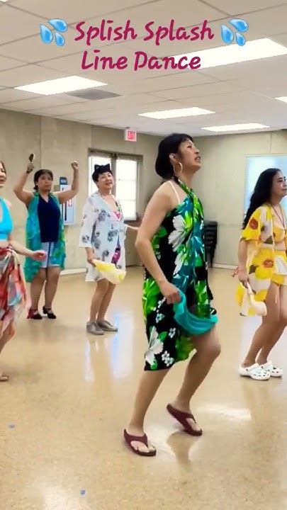 Splish Splash Line Dance #dance #linedance - YouTube