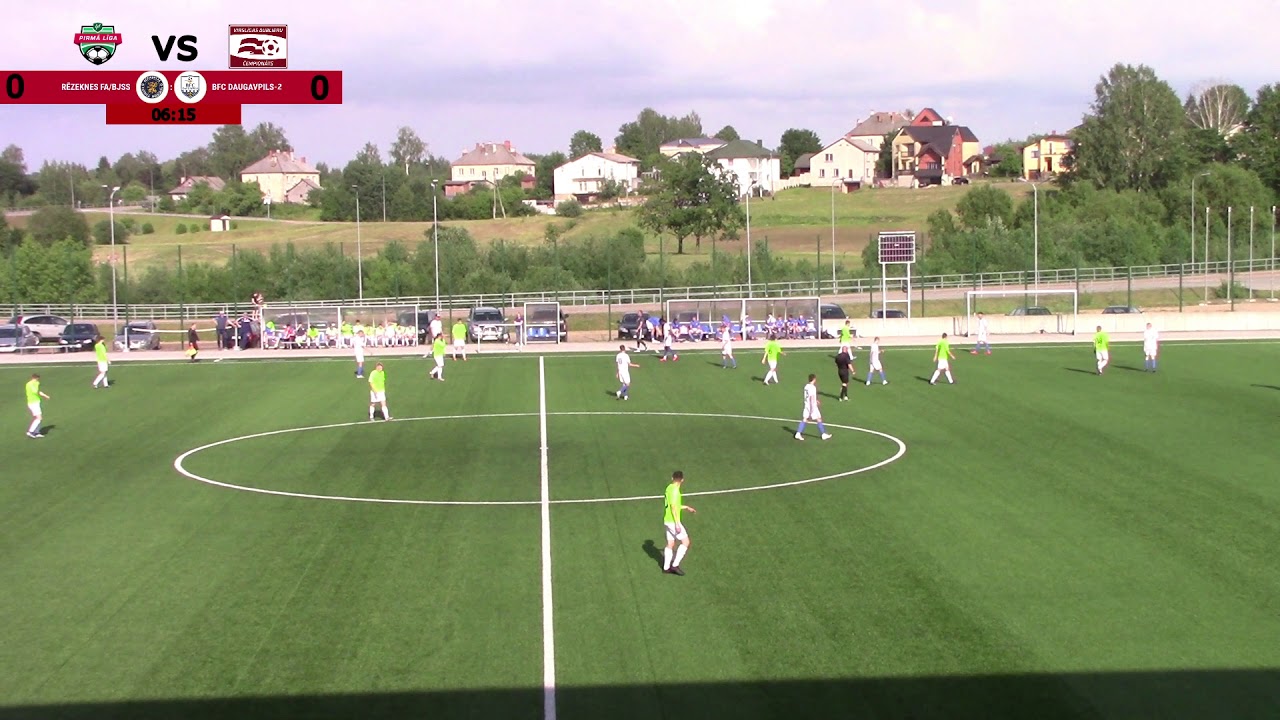 1. līgas parbaudes spēle Rēzeknes FA/BJSS - BFC Daugavpils-2 (1 ...