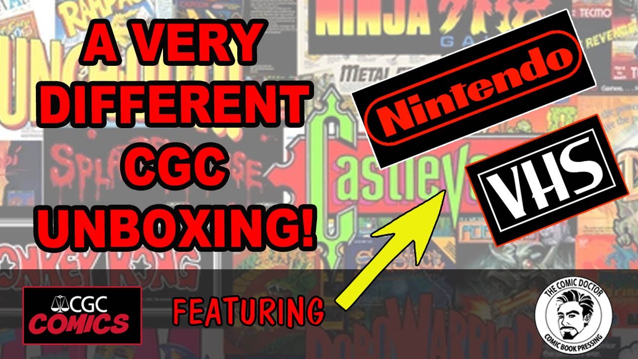 CGC VIDEO GAME AND VHS UNBOXING!! - YouTube