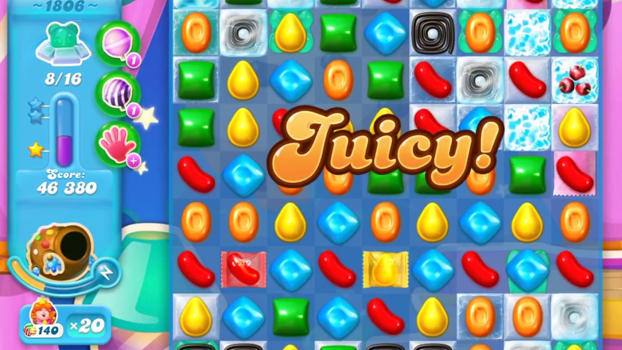 Let's Play - Candy Crush Soda Saga (Level 1805 - 1806) - YouTube