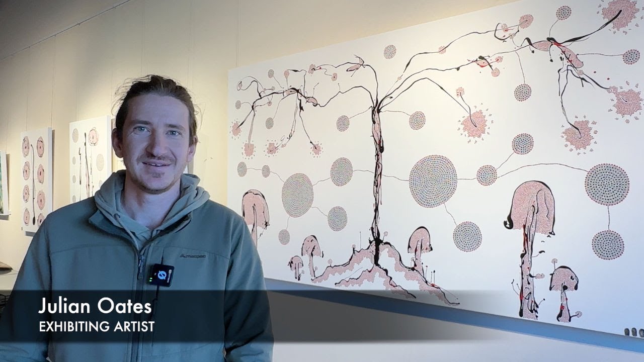 Julian Oates Custodians of Country, The Blueprint exhibition - YouTube