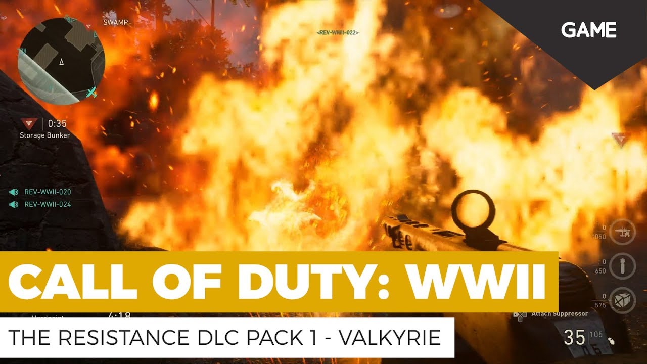 Call of Duty®: WWII: VALKYRIE - The Resistance DLC Pack 1 - YouTube