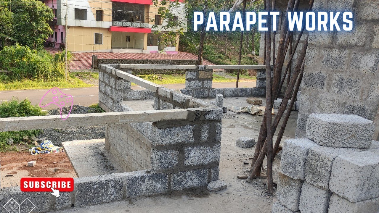 kerala | Ernakulam | kuttammpuzha site. parapet work's - YouTube