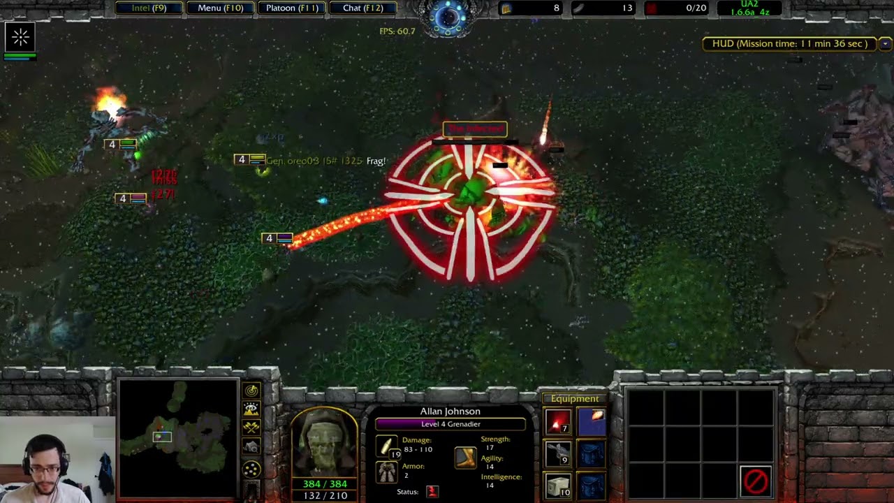 Warcraft 3 Reforged: Undead Assault 2 - Grenadier Insane Mode & Umbrella Solo! - YouTube