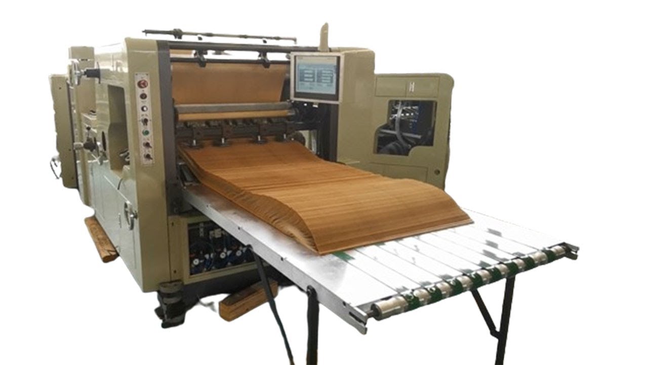 760mm Fanfold Paper Machine Production Line Fold Paper Process Z Type ...