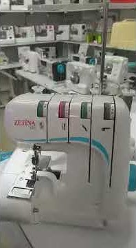 Zetina Z325 Overlok Makinesi - YouTube
