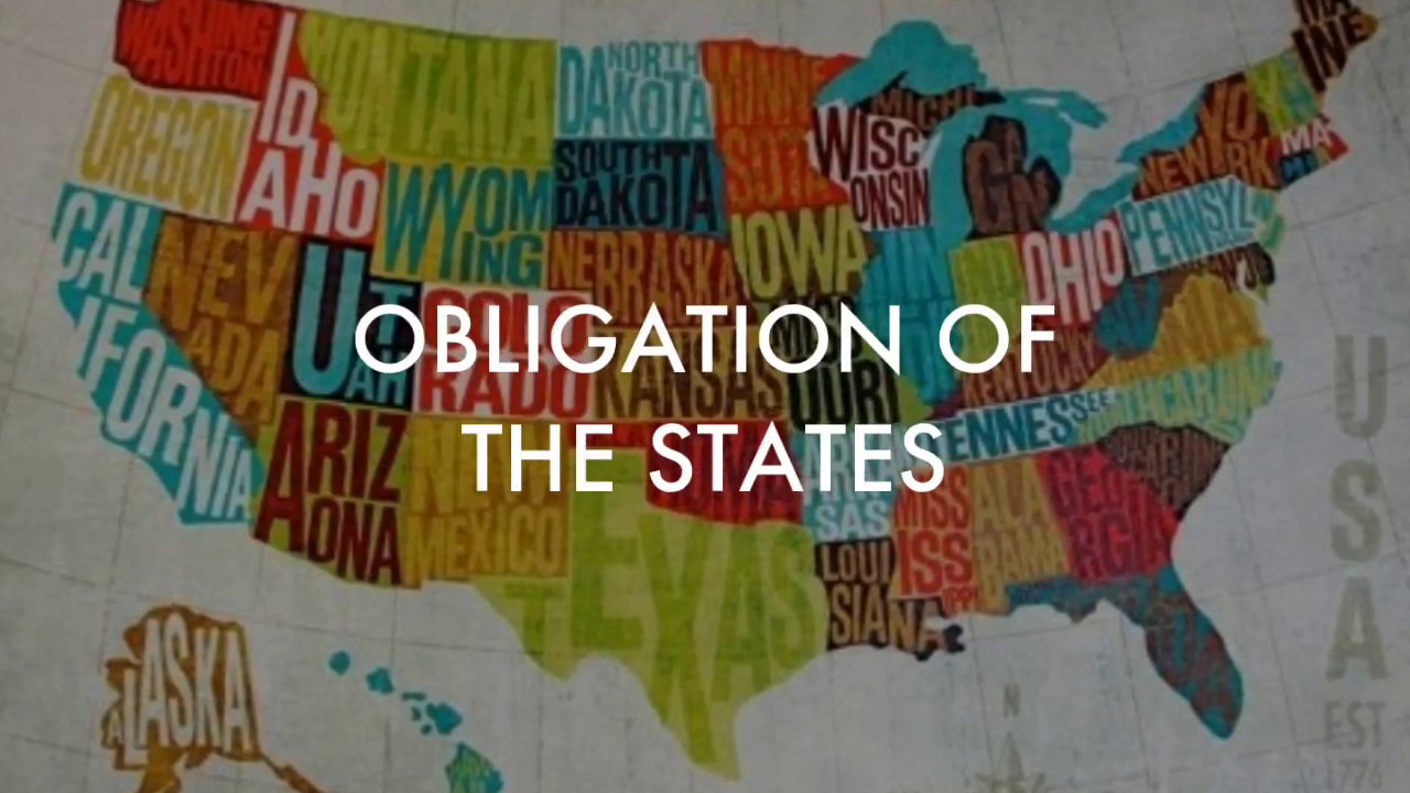 Obligation of the States - YouTube