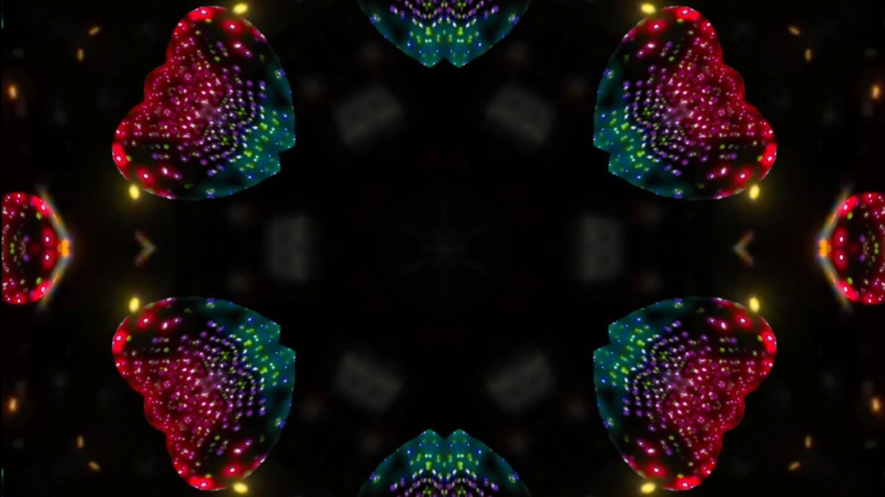 4K Light Patterns Abstract Visual Art Background, VJ Loop Motion ...