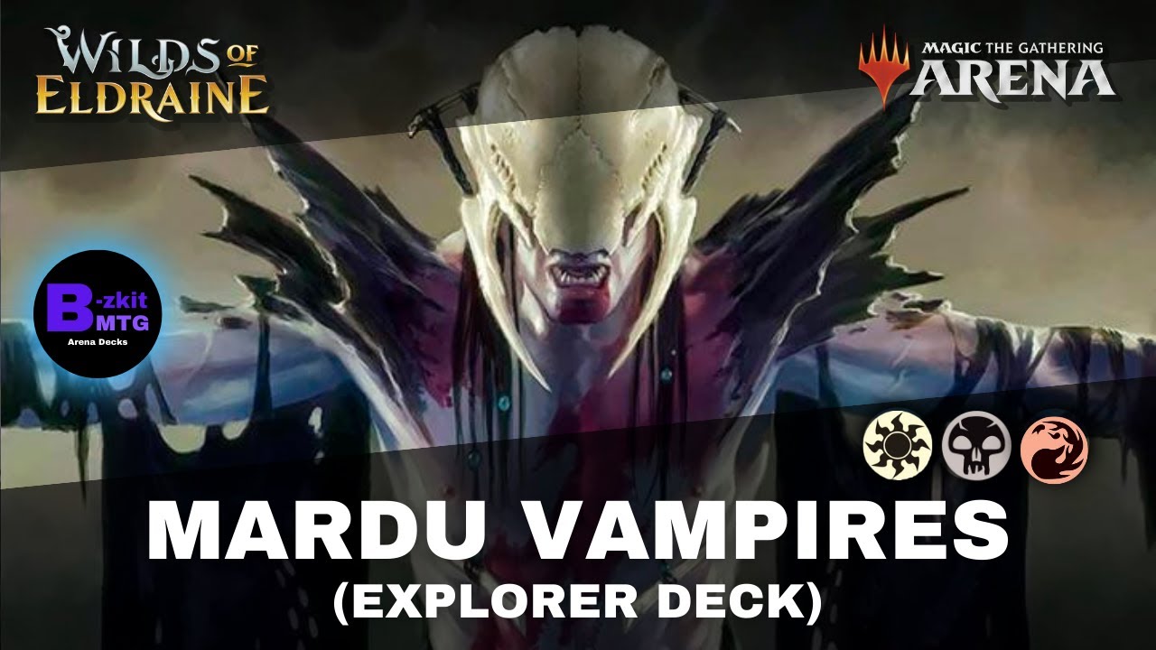 MARDU VAMPIRES -⚪⚫🔴- Wilds of Eldraine (Explorer)(ITA) MTGA by Bizkit ...