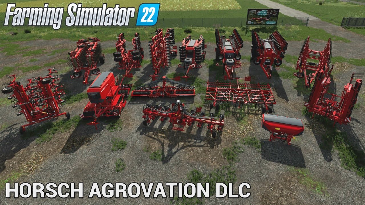 Horsch AgroVation Pack (Map & Equipment) | Farming Simulator 22 | Ps5 ...