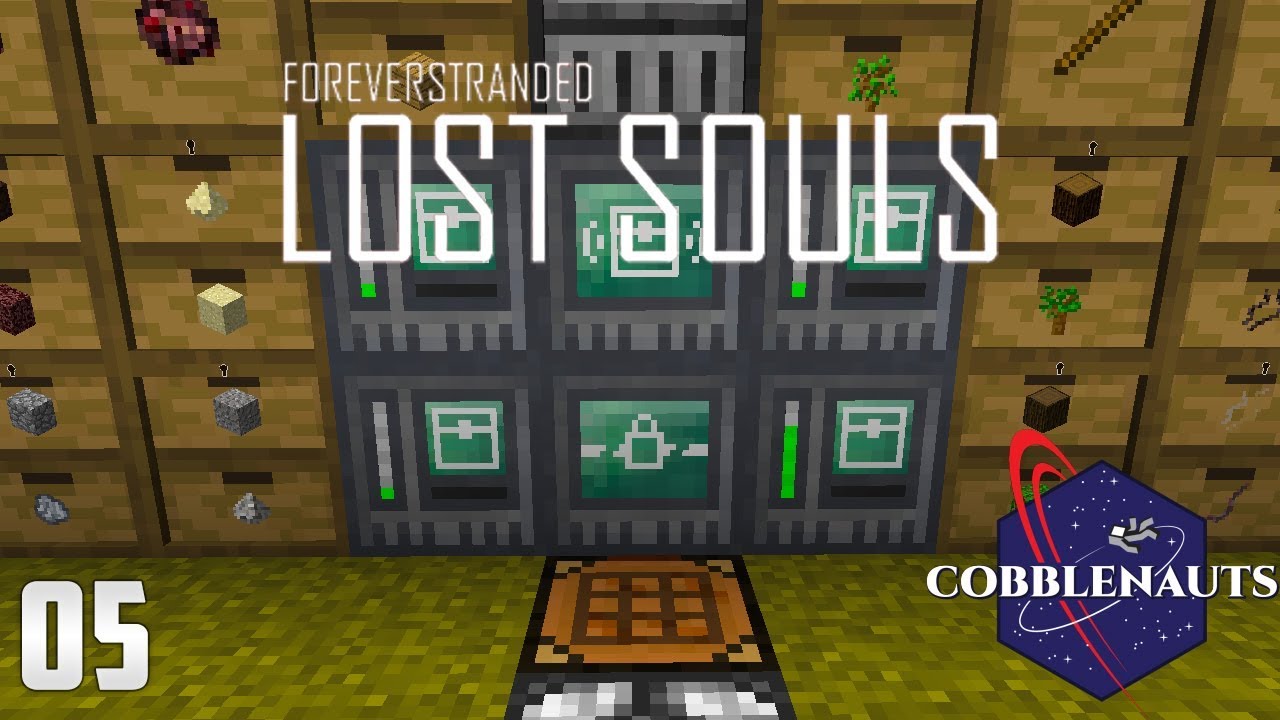 Forever Stranded Lost Souls EP5 RFTools Storage - YouTube