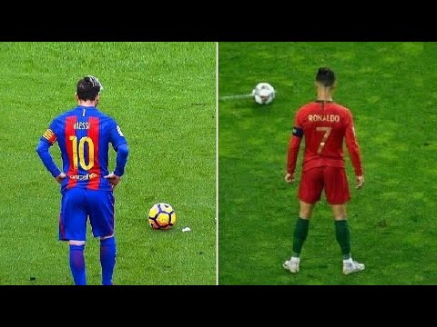 Messi vs Ronaldo Biggest Freekick Battle Ever