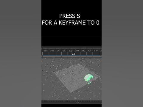Creating a Simple Particle Effect with Collisions and Custom Particles in #autodeskmaya . - YouTube
