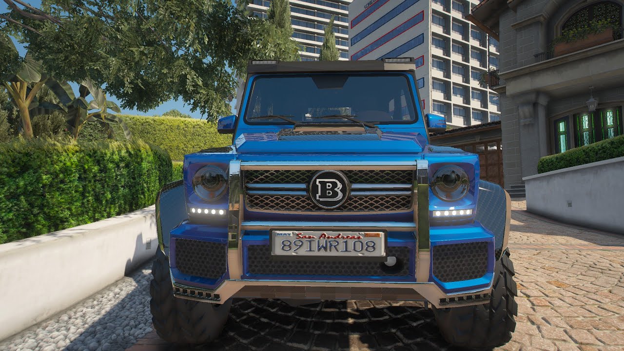 Michael De Santa Buys An $1M Brabus 700 Mercedes AMG G 63 6x6 - Grand ...