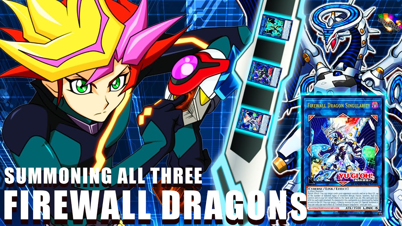 Summoning All Three Firewall Dragons Cyberstorm Access + Decklist - YouTube