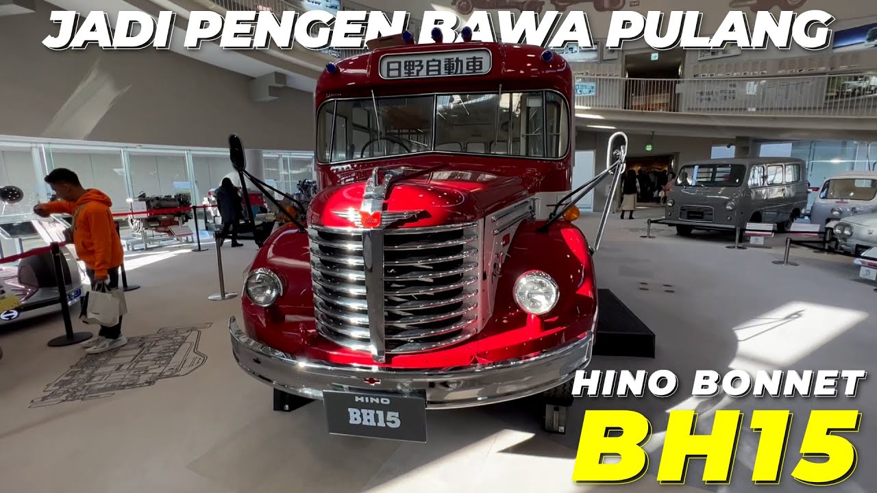 GENERASI BUS BONNET TERAKHIR BUATAN HINO | REVIEW HINO BONNET BH15 - YouTube
