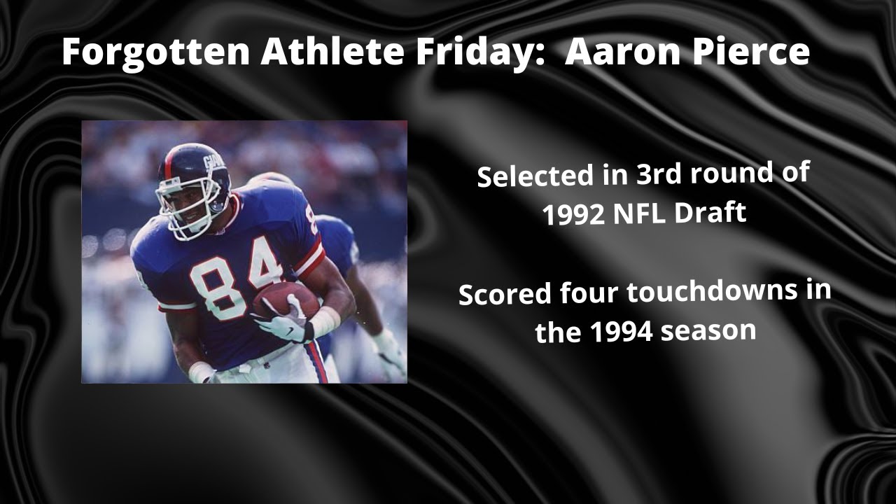 Forgotten Athlete Friday #137: Aaron Pierce - YouTube