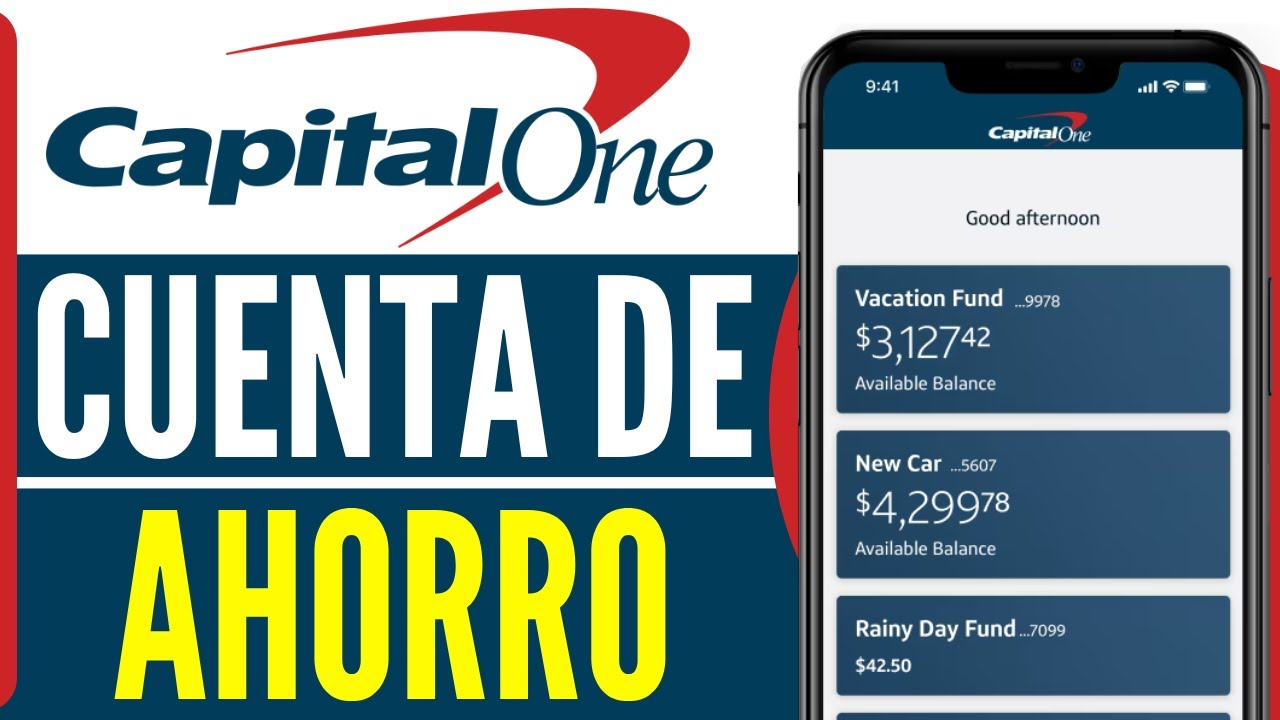 Cómo Abrir una Cuenta de Ahorro en Capital One (Rápido y Fácil 2025 ...