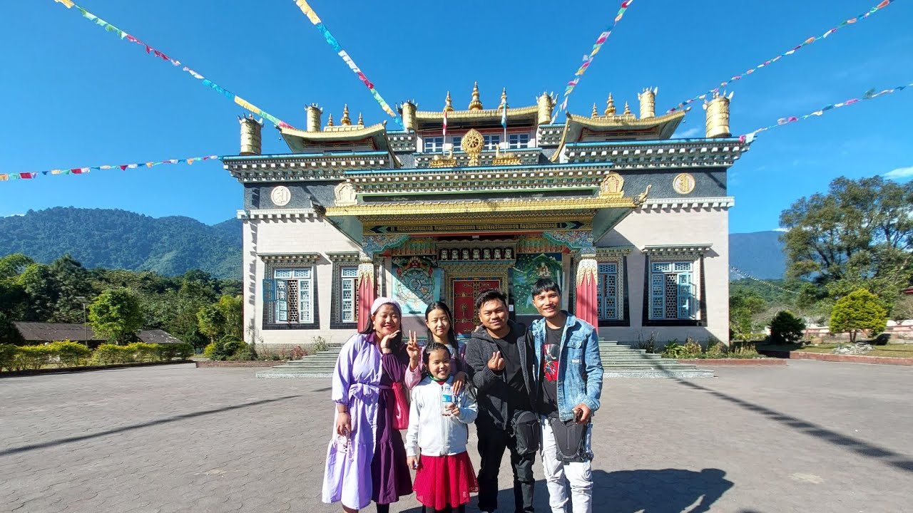 visited the nearest pilgrimage jachung kora || Gompa ,Tuting Arunachal ...
