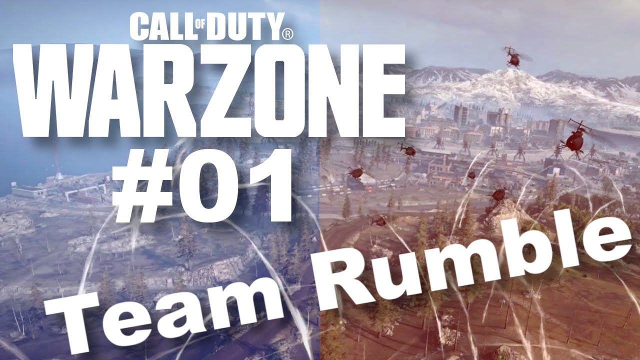 Let's Play Call of Duty Warzone Team Rumble #01 - Snipergeschichten - YouTube
