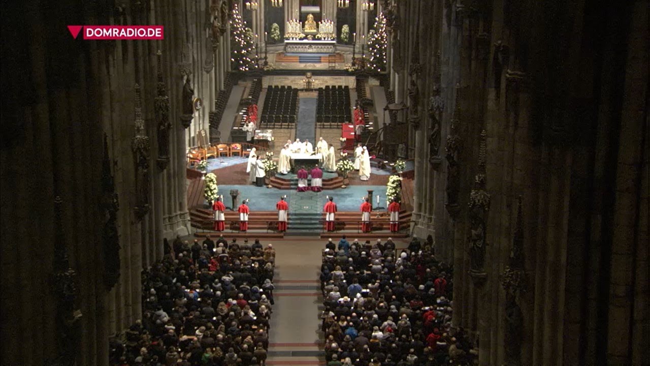 Christmas Midnight Mass from Cologne Cathedral 2018 HD - YouTube