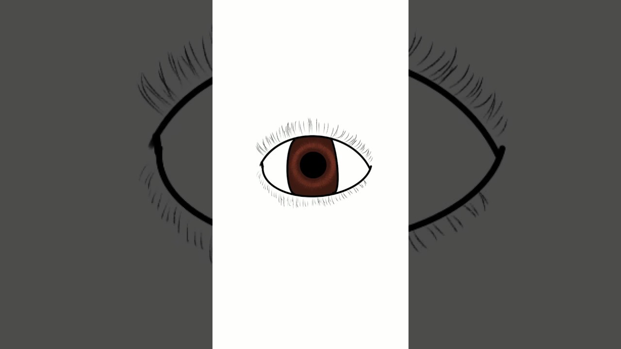 How to make a eye in procreate - YouTube