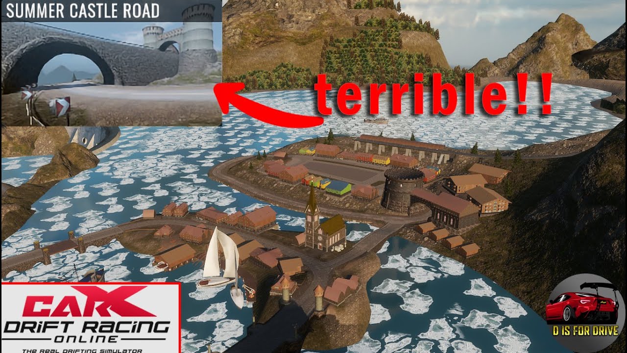 This new CarX map is TERRIBLE!! Here is why | Summer Castle Road ...