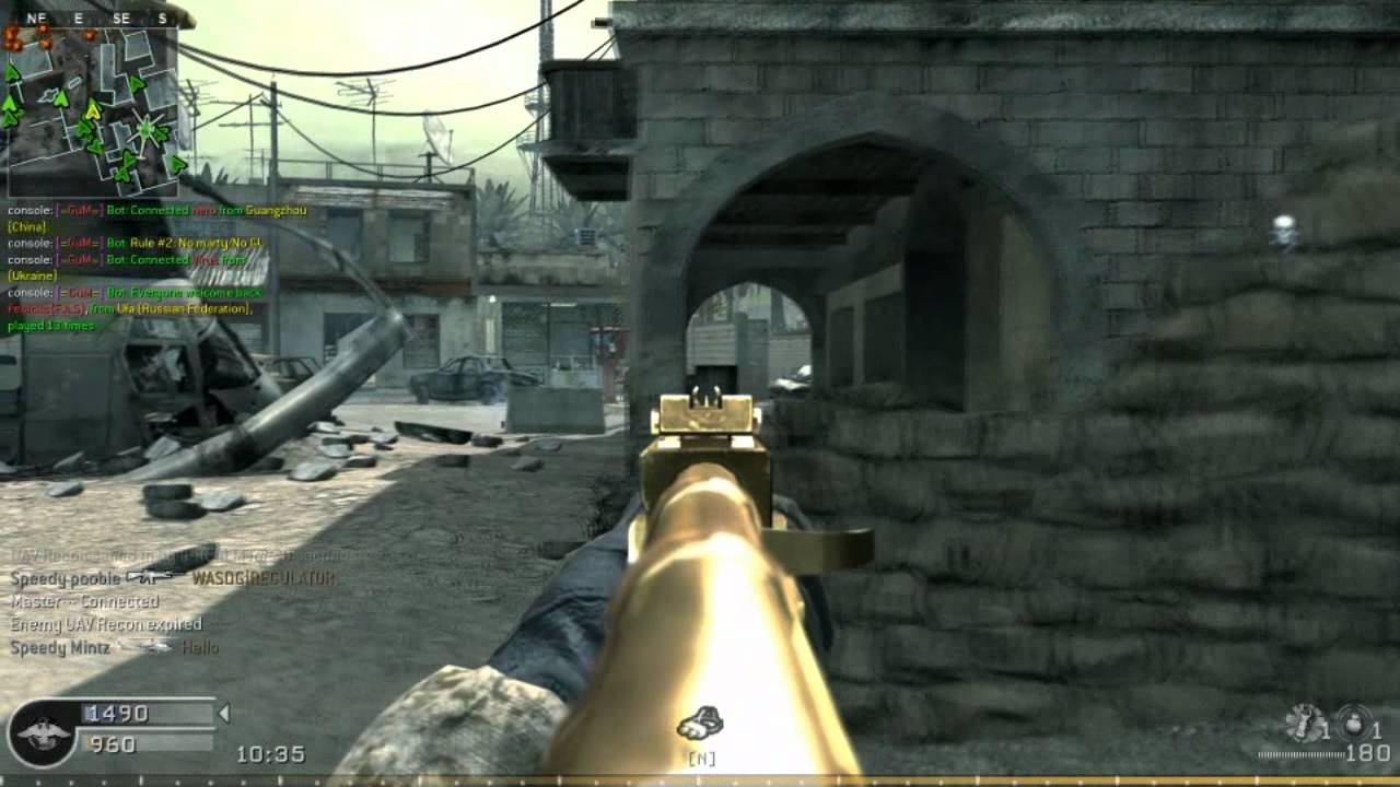 call of duty 4 multiplayer skill - YouTube