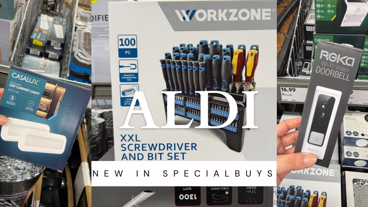 WHAT’S NEW IN ALDI SPECIALBUYS | WORKZONE DYI NEW TOOLS 🛠️ , WORKWEAR ...