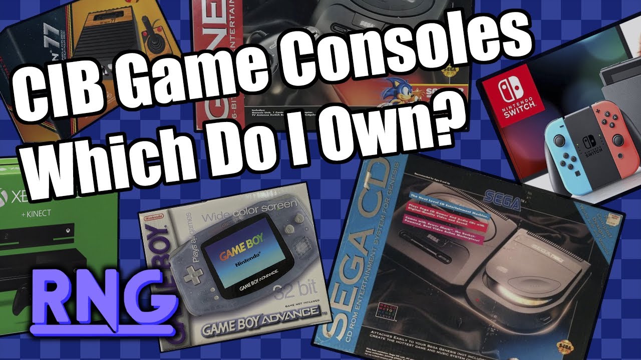 CIB / Boxed Video Game Consoles : What Do I Have In My Collection ...