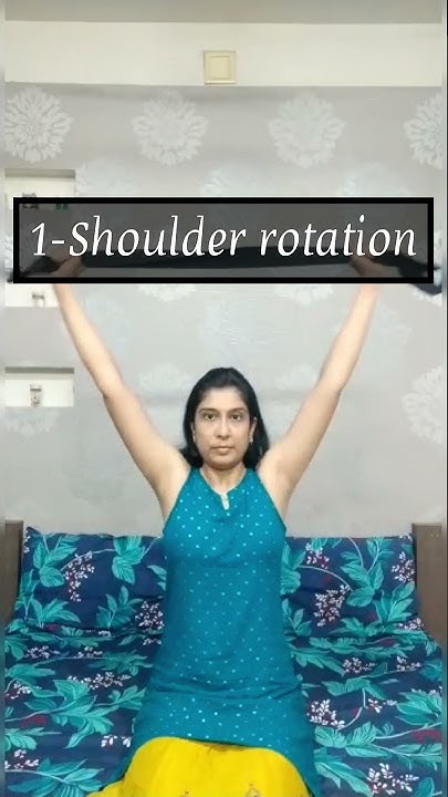 3 Yoga Stretches for shoulder mobility and toning using Yoga Strap / Dupatta | #shorts - YouTube