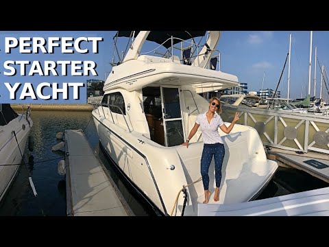 $110,000 2001 BAYLINER 3488 KOMUT KÖPRÜSÜ Giriş Seviyesi Elektrikli Yat Turu / Başlangıç Liveaboard
