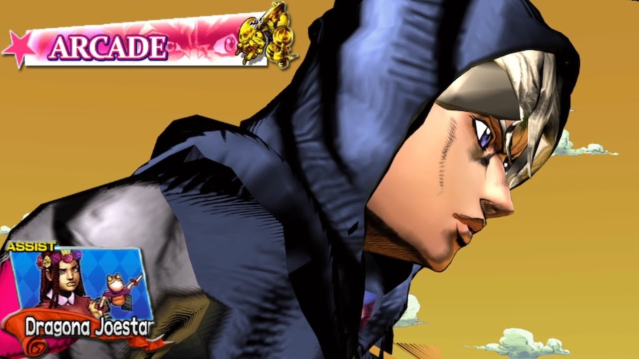 Jodio Joestar Arcade Run (Hard AI) - JoJo's Bizarre Adventure All Star ...
