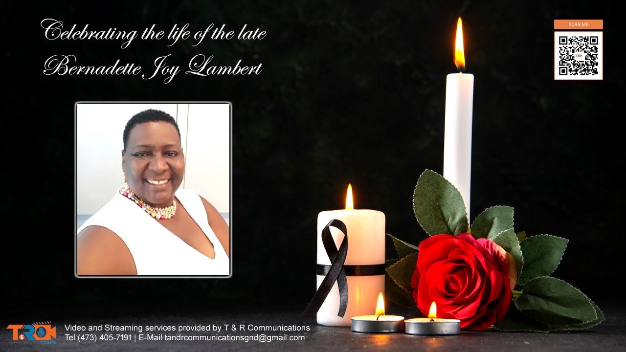 Celebrating the life of Bernadette Joy Lambert better known as “Joy ...