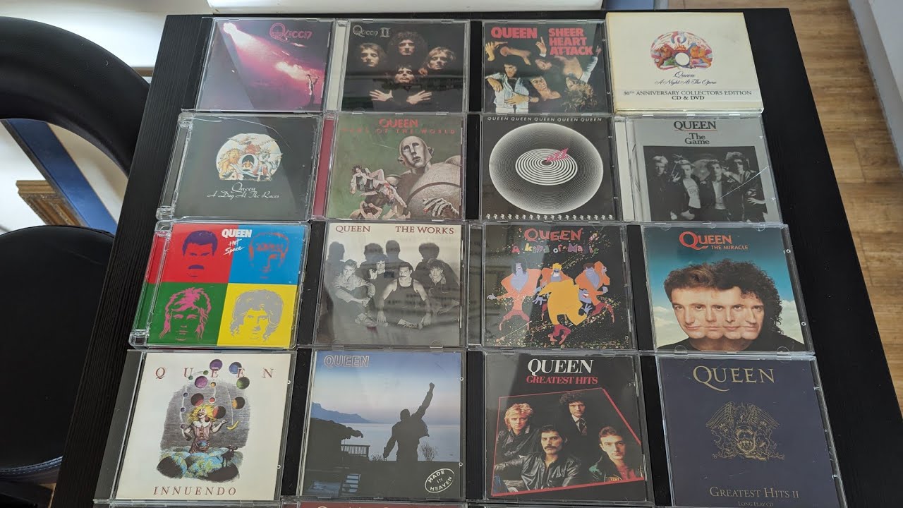 My Queen CD Collection - YouTube