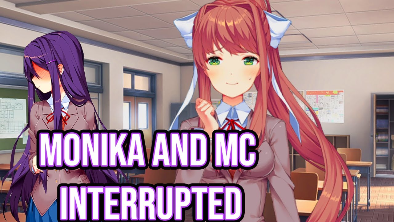 Monika and MC Get Closer (DDLC Within MOD) Part 3 - YouTube
