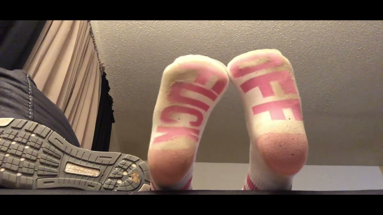 Dirty white socks in your face - YouTube